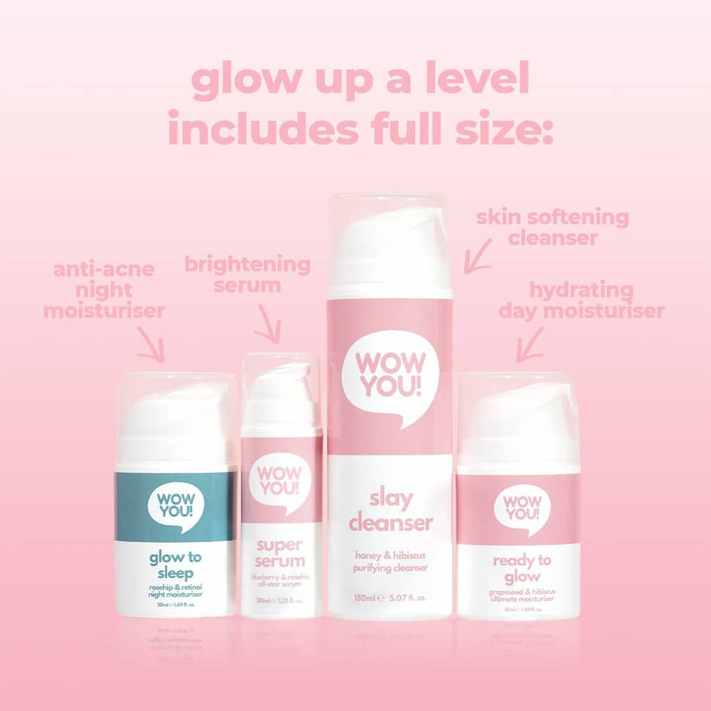 glow up a level - Wow You Beauty