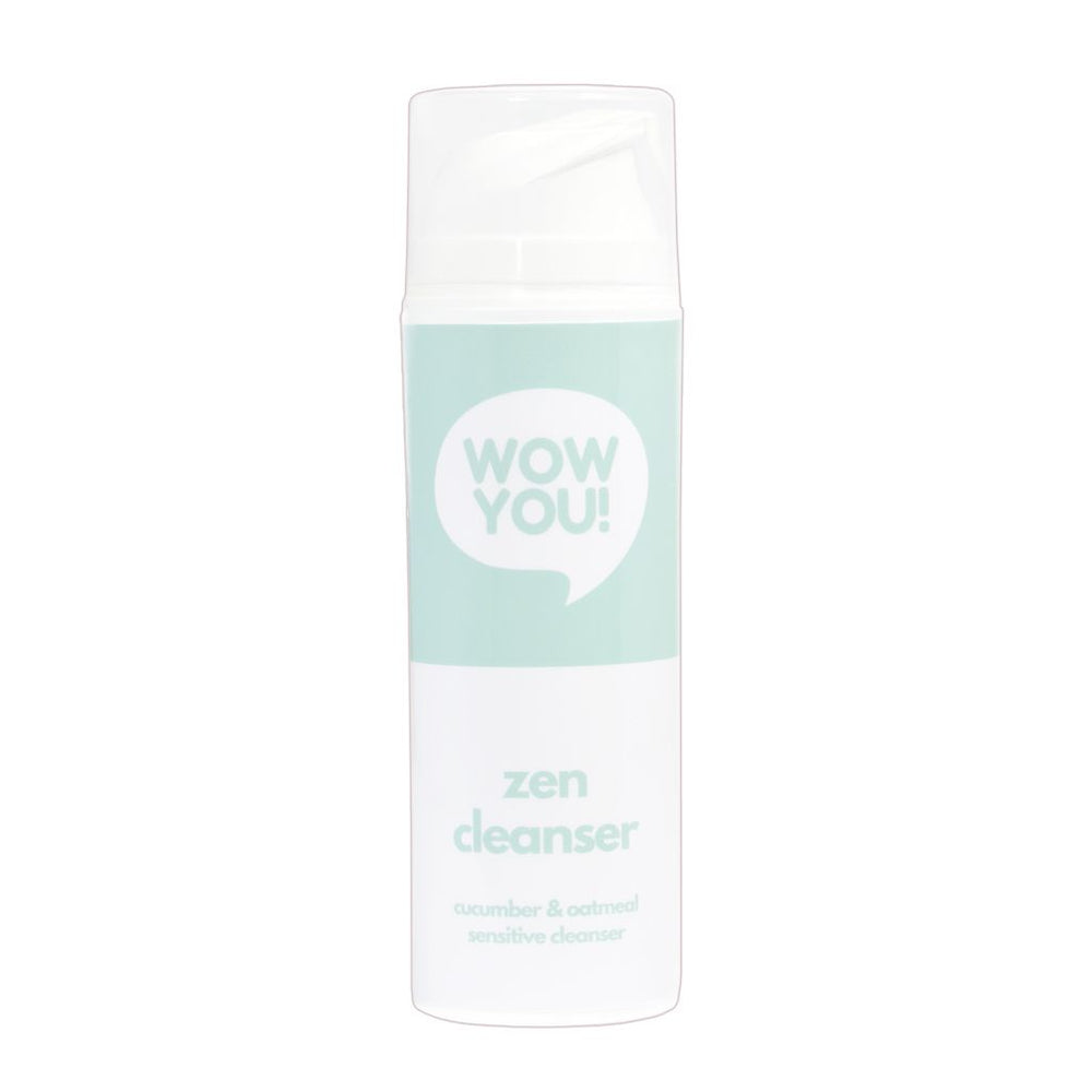 Zen Cleanser | Cucumber & Oatmeal Sensitive Natural Face Wash - Wow You ...
