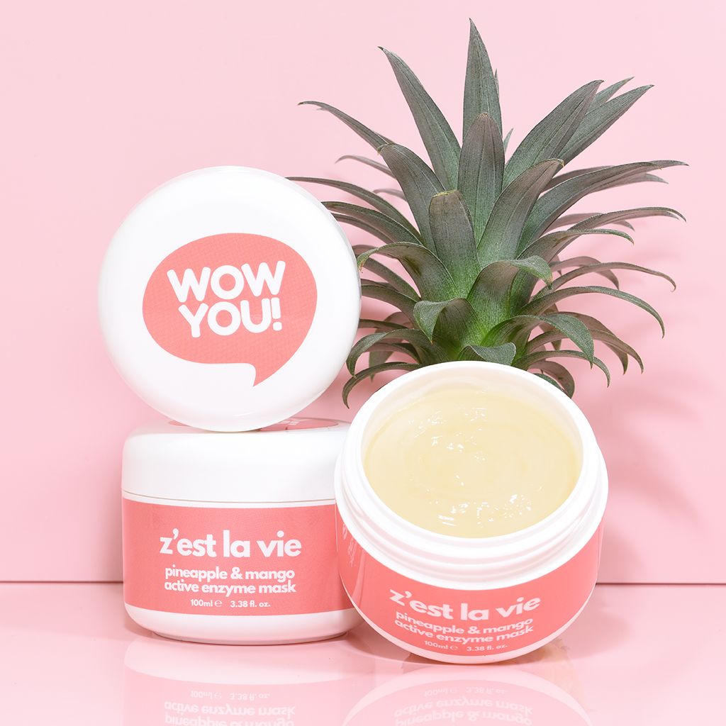Z'est La Vie | Natural Enzyme Gel Face Mask with Pineapple & Mango ...