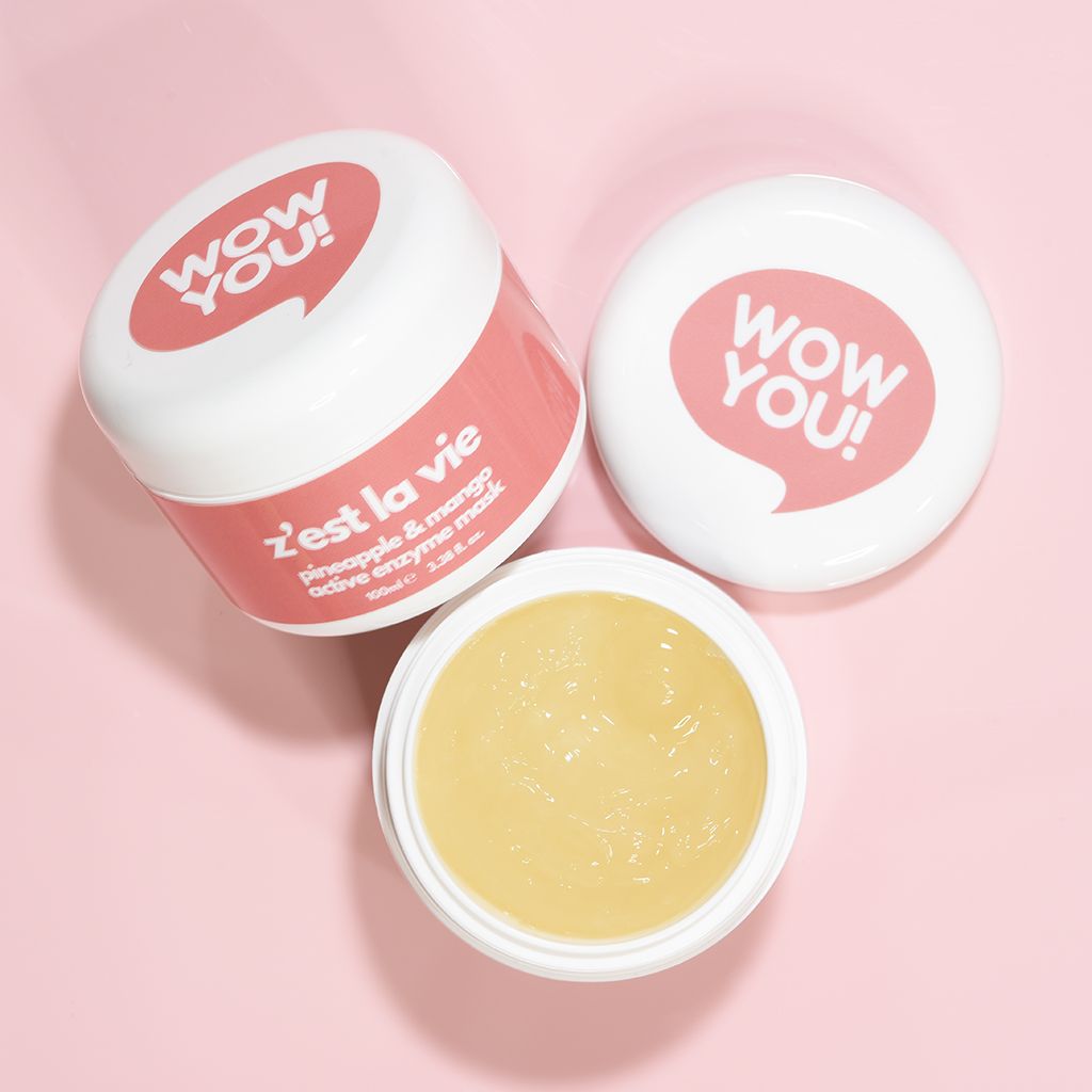 Z'est La Vie | Natural Enzyme Gel Face Mask with Pineapple & Mango ...
